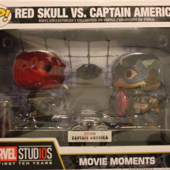 Toys | Funko Pop Marvel Studios The First Ten Years Red Skull Vs ...